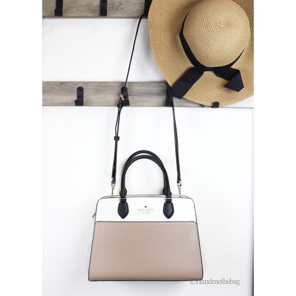 kate spade | Bags | New Kate Spade Madison Medium Toasted Hazelnut ...
